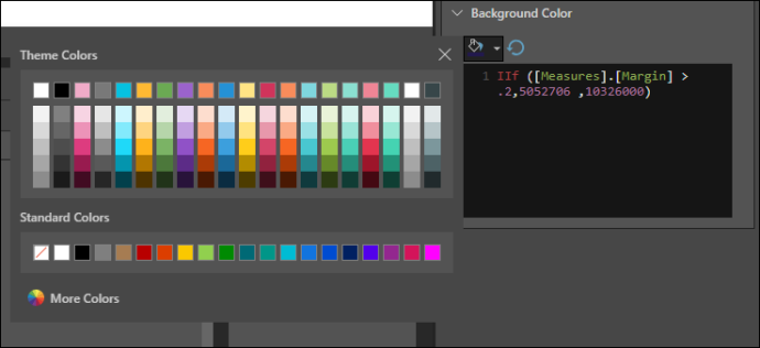 Formatting by Cell in MDX