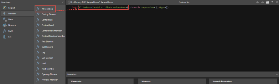 Walkthrough: Custom List in Script Mode