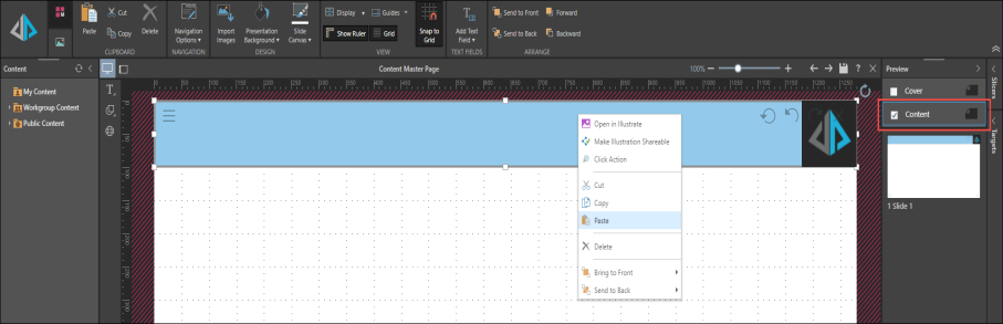 Master Page Templates
