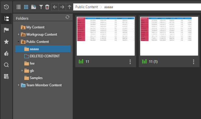 Content Folder Structures