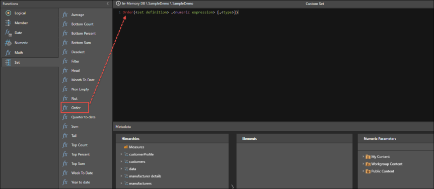 Walkthrough: Custom List in Script Mode