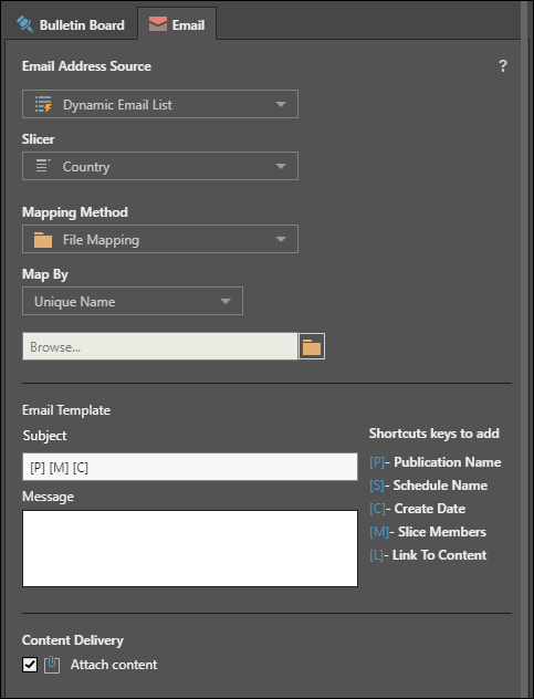 Email Distribution