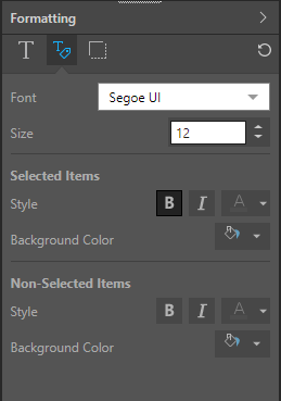 Slicer Formatting
