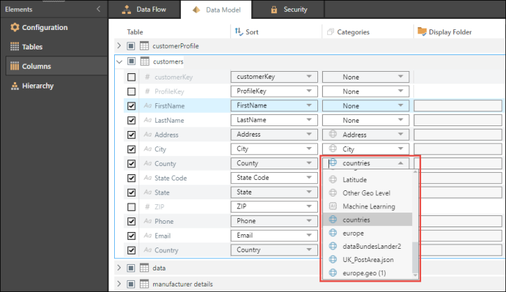 Configure Custom Maps