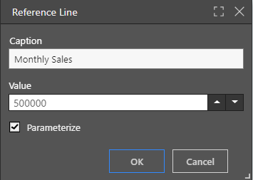 Custom Reference Line