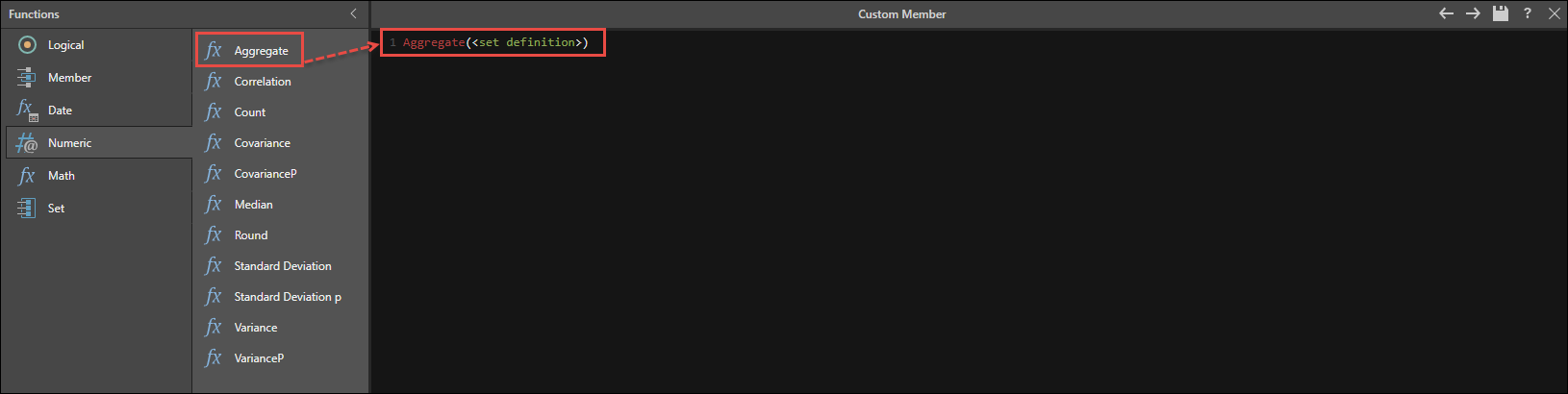Walkthrough: Custom Formula in Script Mode
