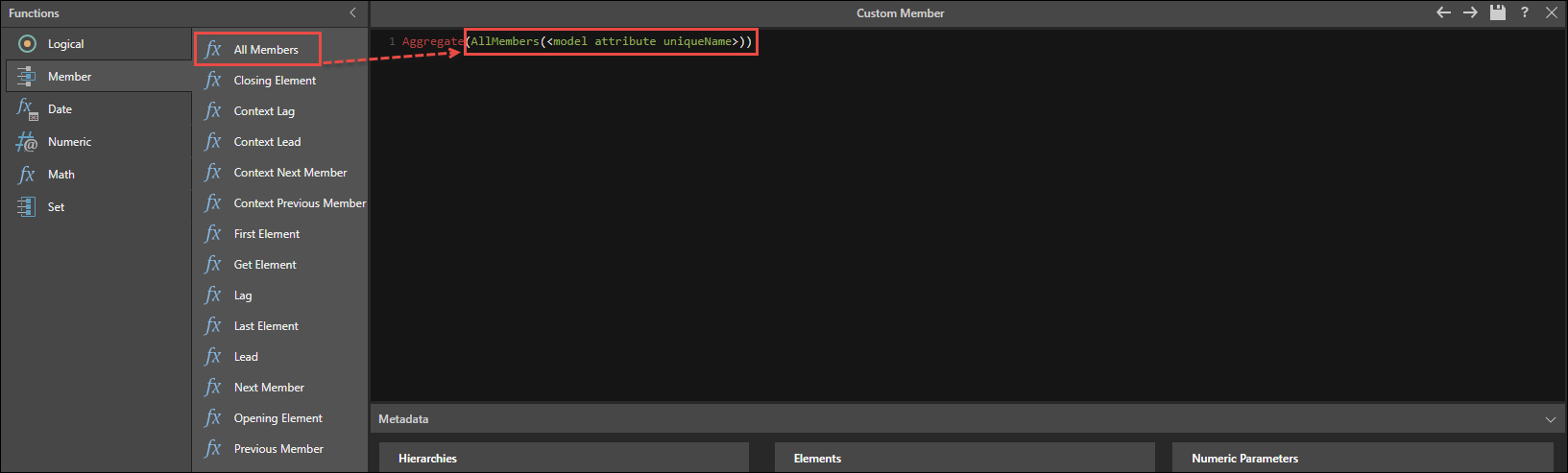 Walkthrough: Custom Formula in Script Mode