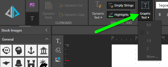 Graphic Text