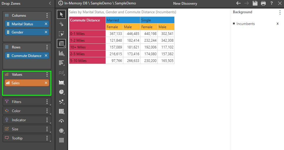 Dice, Add, Swap, and Remove in Discover Pro