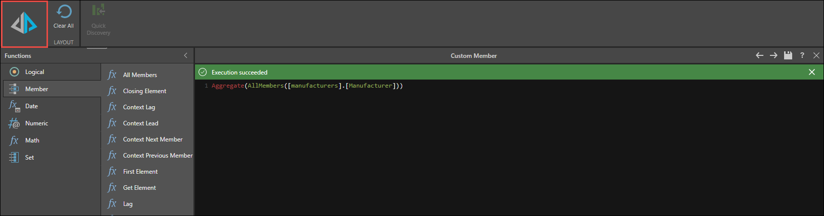 Walkthrough: Custom Formula in Script Mode