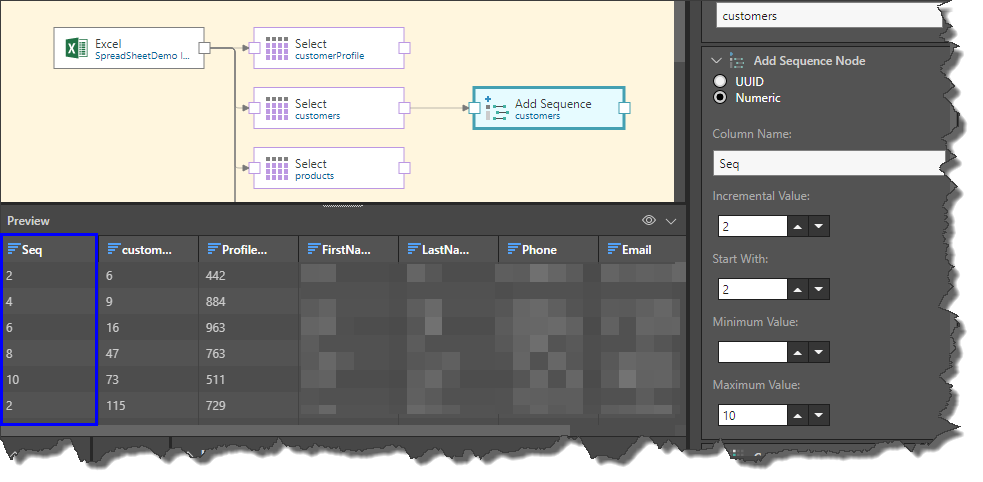 Add Sequence